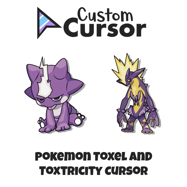 Pokemon Toxel and Toxtricity cursor – Custom Cursor