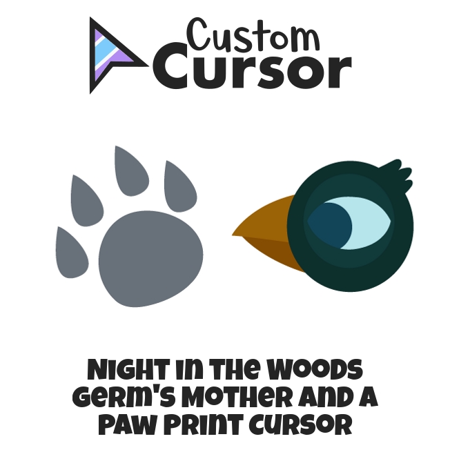 Night in the Woods La Maman de Germ et une Empreinte Curseur – Custom ...