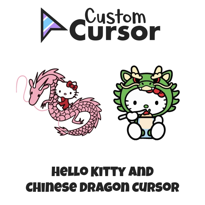 Hello Kitty y el Dragón Chino cursor – Custom Cursor