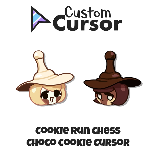 Cookie Run Chess Choco Cookie cursor – Custom Cursor
