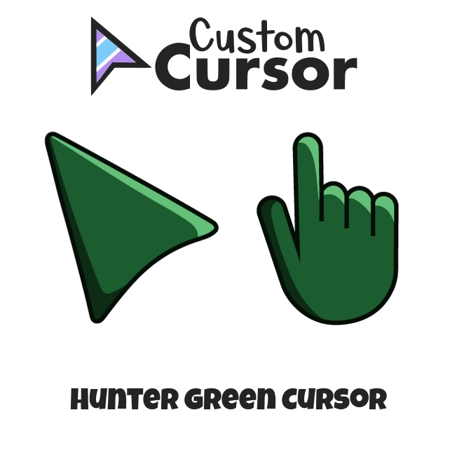Hunter Green cursor – Custom Cursor