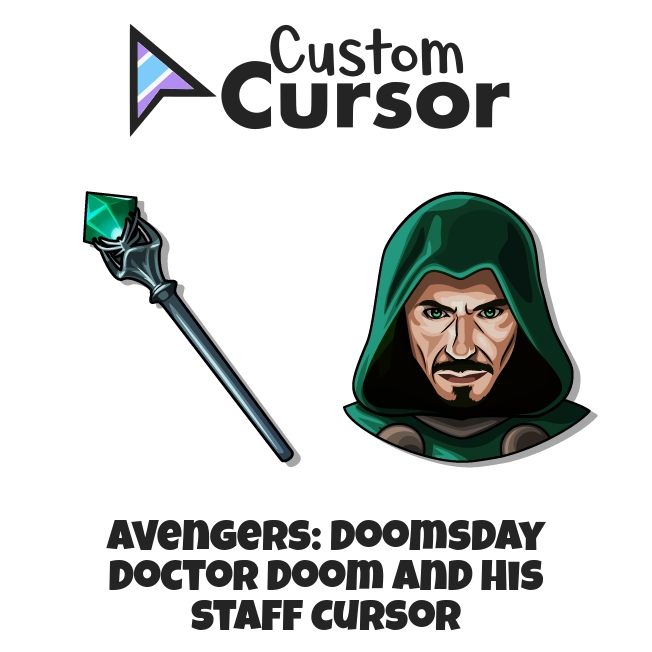 Avengers: Doomsday Doctor Doom and his Staff cursor – Custom Cursor