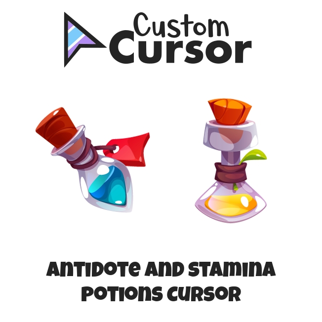 Antidote and Stamina Potions cursor – Custom Cursor