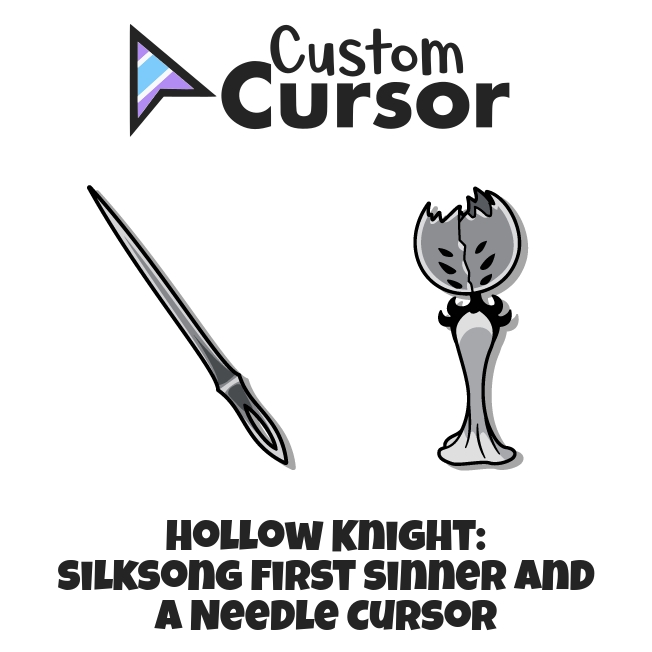 Hollow Knight: Silksong First Sinner and a Needle cursor – Custom Cursor