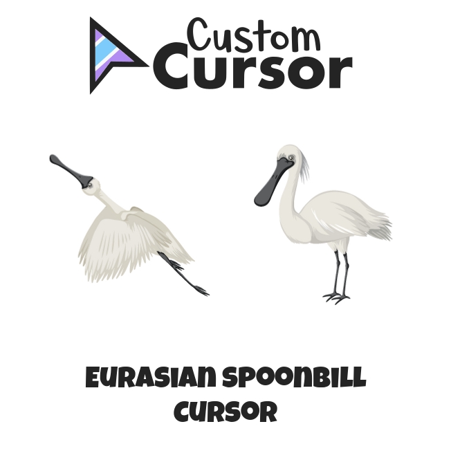 Eurasian Spoonbill cursor – Custom Cursor