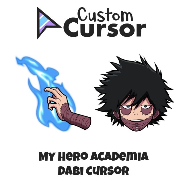 My Hero Academia Dabi cursor – Custom Cursor