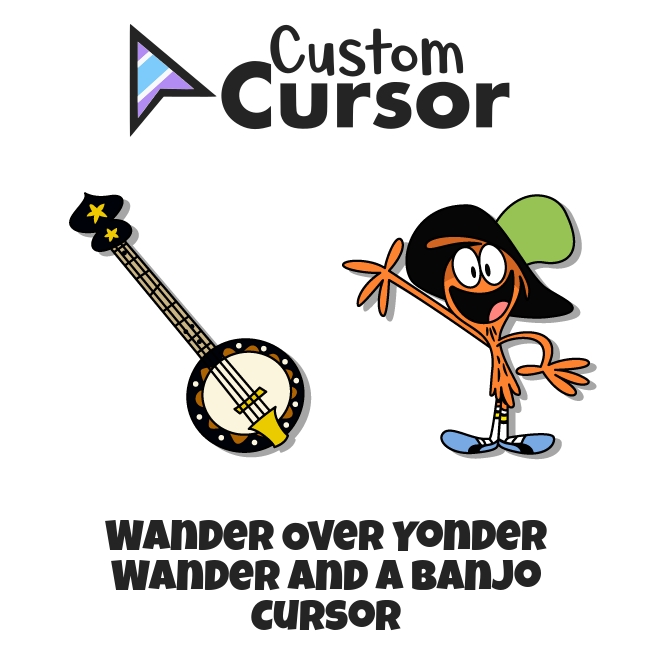 Wander Over Yonder Wander et son Banjo Curseur – Custom Cursor