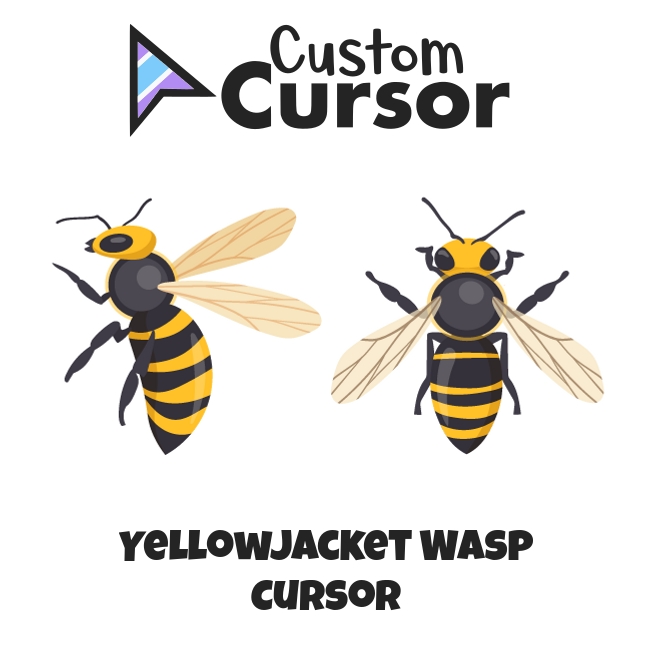 Yellowjacket Wasp cursor – Custom Cursor
