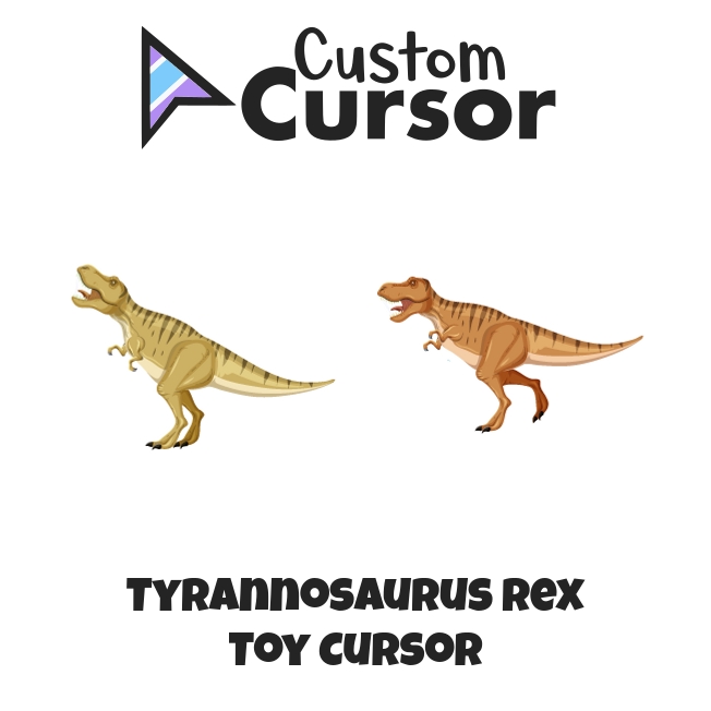 Jouet Tyrannosaure Rex Curseur – Custom Cursor