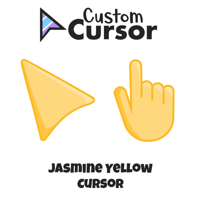 Jasmine Yellow cursor – Custom Cursor