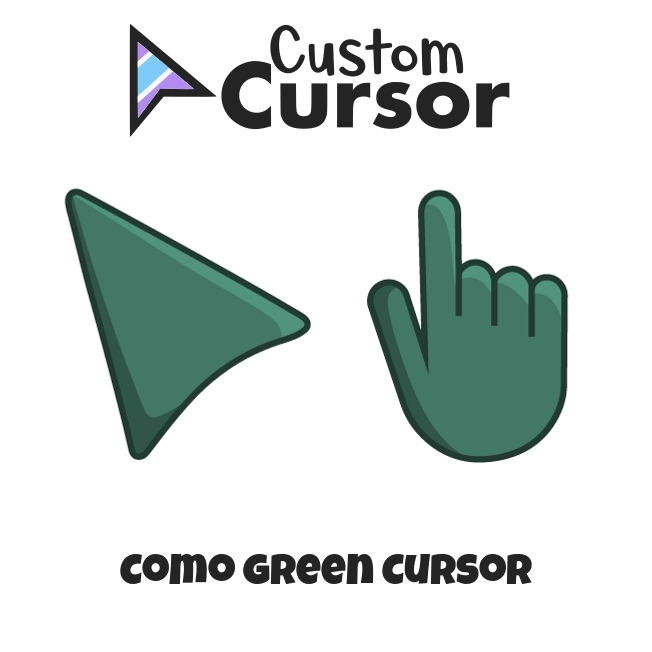 Como Green cursor – Custom Cursor