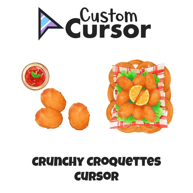 Crunchy Croquettes cursor – Custom Cursor