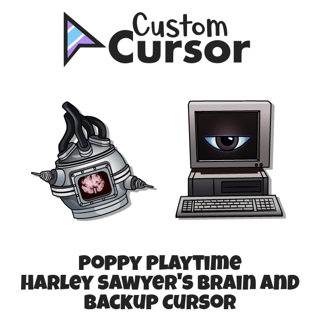 Poppy Playtime Cerveau et Unité de Sauvegarde de Harley Sawyer Curseur ...