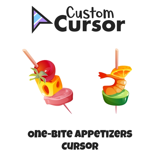 One-Bite Appetizers cursor – Custom Cursor