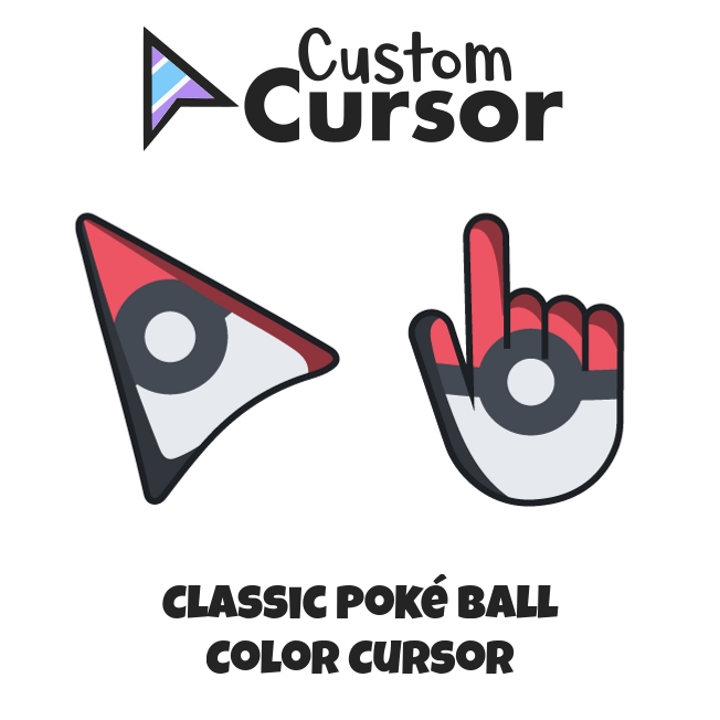 Classic Poké Ball Color курсор пак – Custom Cursor