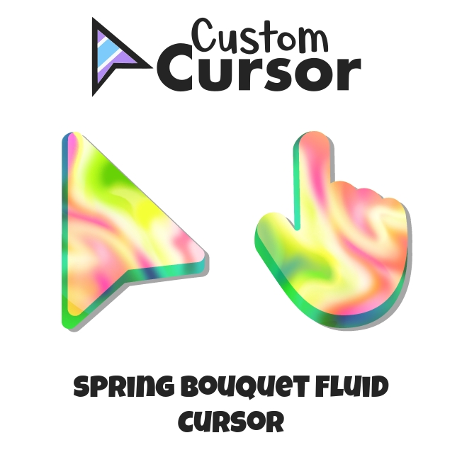 Spring Bouquet Fluid cursor – Custom Cursor