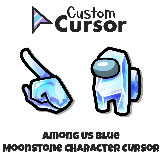 Among Us Blue Moonstone Character курсор пак – Custom Cursor