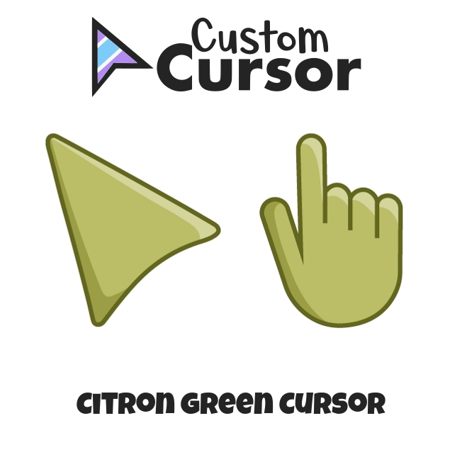 Citron Green cursor – Custom Cursor