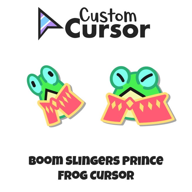 Boom Slingers Prince Frog cursor – Custom Cursor
