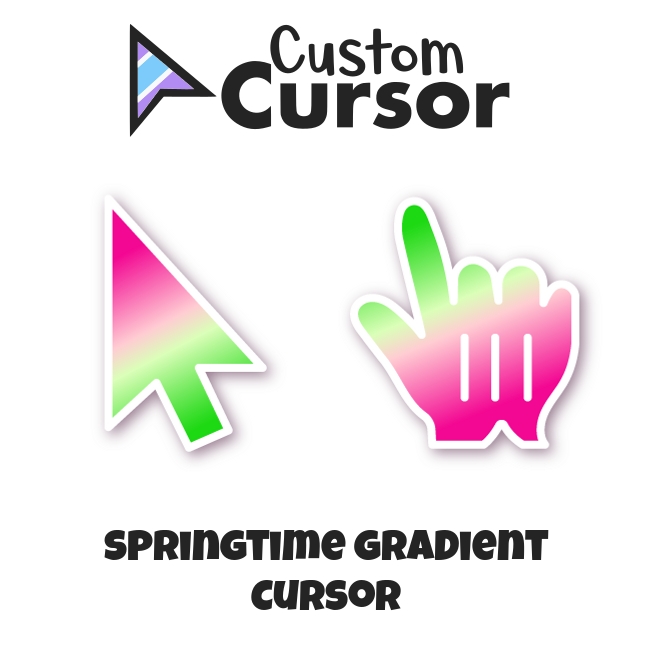 Springtime Gradient cursor – Custom Cursor