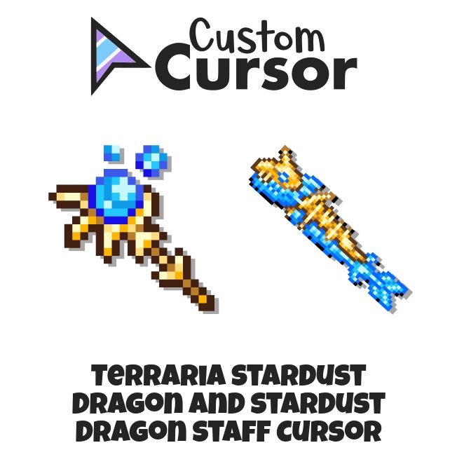 Terraria Dragon Astral et Sceptre de Dragon Astral Curseur – Custom Cursor