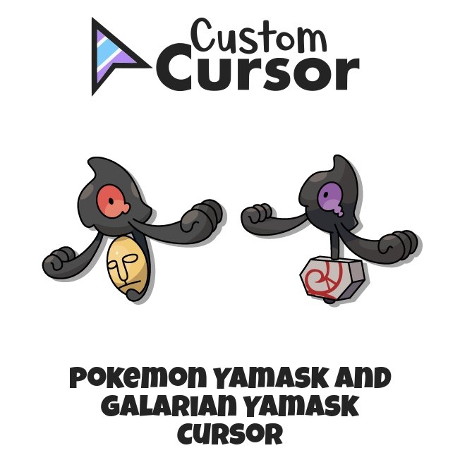 Pokemon Yamask y Yamask de Galar cursor – Custom Cursor