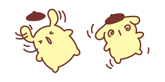 Sanrio Pompompurin Feeling Dizzy cursor – Custom Cursor