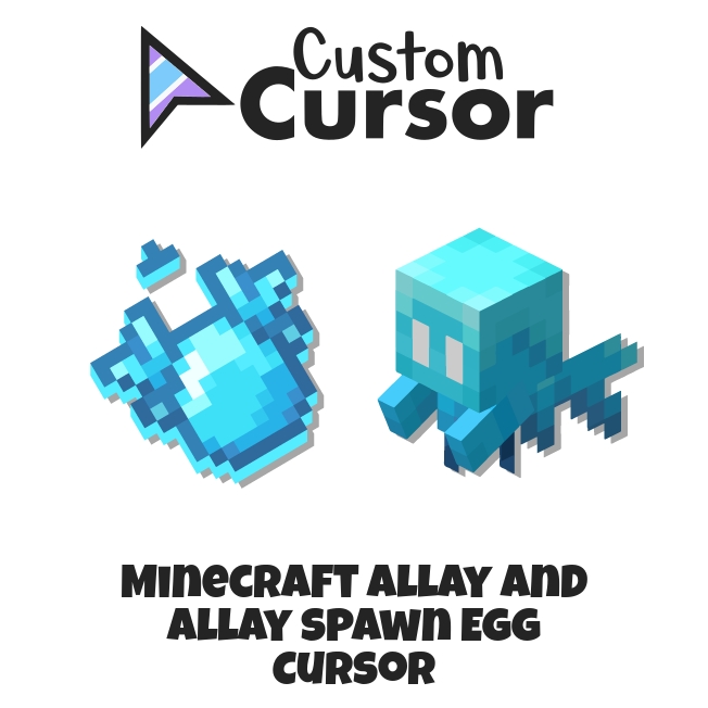 Minecraft Allay et Œuf d'Apparition d'Allay Curseur – Custom Cursor