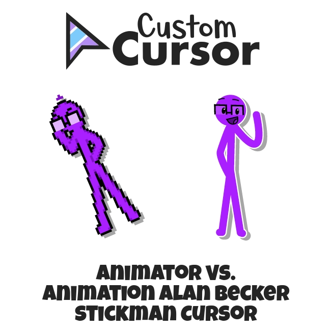 Animator vs. Animation Alan Becker Stickman cursor – Custom Cursor