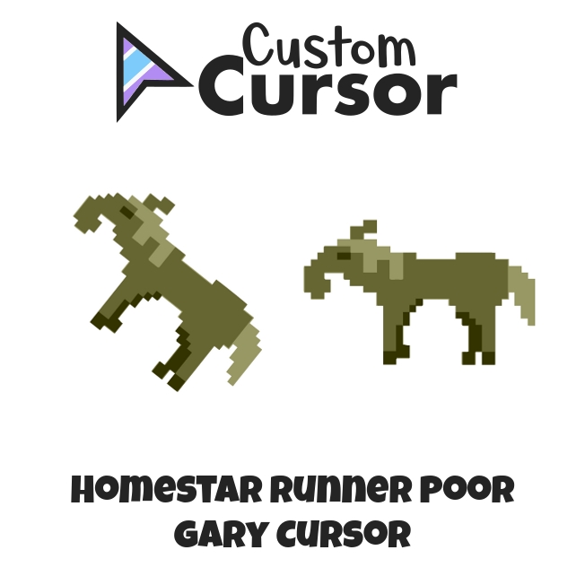 Homestar Runner Poor Gary cursor – Custom Cursor
