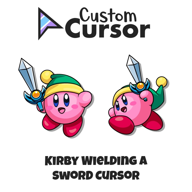 Kirby Empuñando una Espada cursor – Custom Cursor