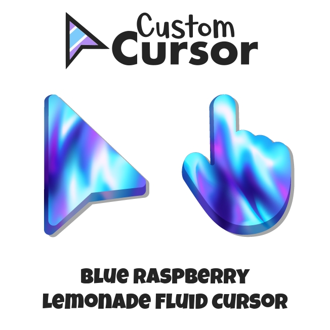 Blue Raspberry Lemonade Fluid cursor – Custom Cursor