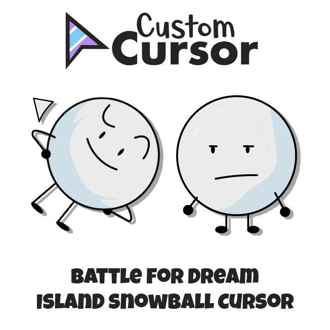 Battle for Dream Island Snowball cursor – Custom Cursor