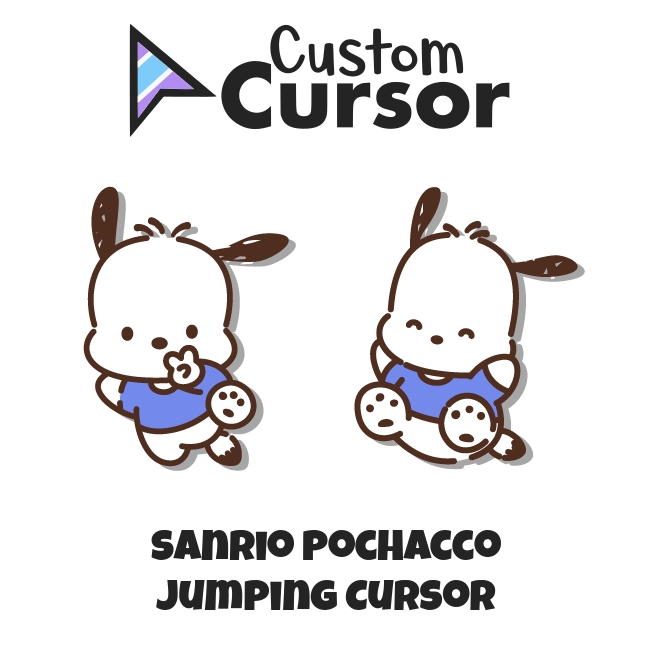 Sanrio Pochacco Jumping cursor – Custom Cursor