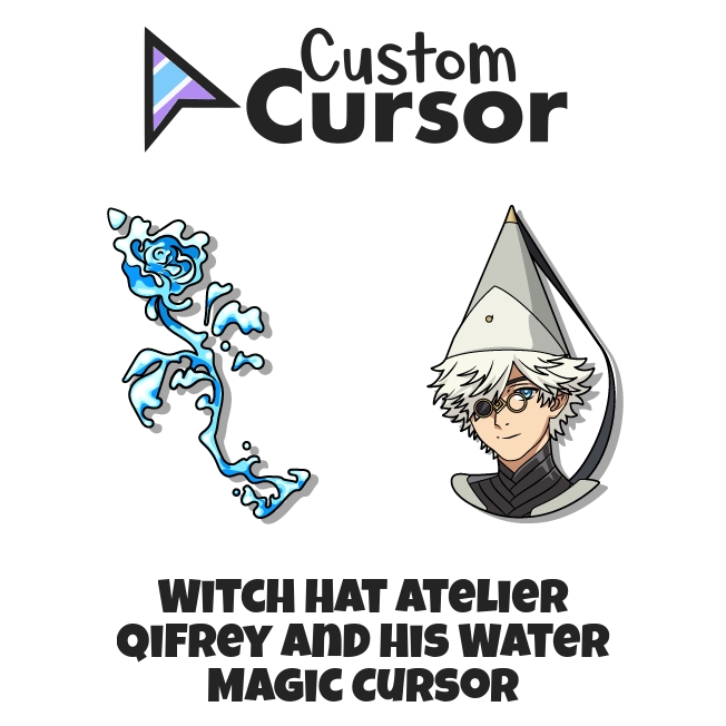 Witch Hat Atelier Qifrey and his Water Magic cursor – Custom Cursor