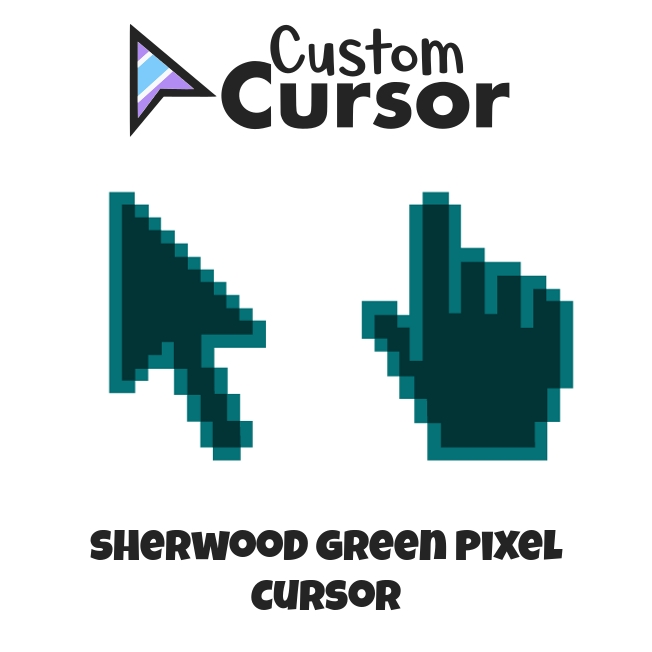 Sherwood Green Pixel cursor – Custom Cursor