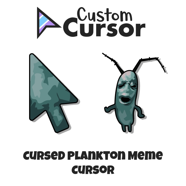 Cursed Plankton Meme cursor – Custom Cursor
