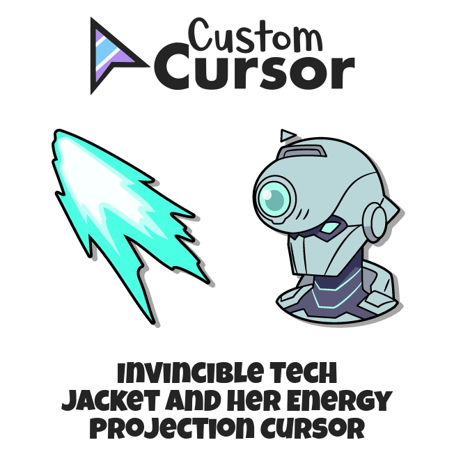 Invincible Tech Jacket and her Energy Projection cursor – Custom Cursor