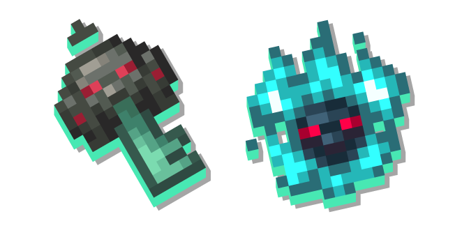 Minecraft Trial Omen and Ominous Trial Key cursor – Custom Cursor