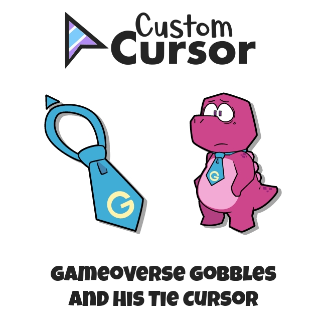 Gameoverse Gobbles and his Tie cursor – Custom Cursor
