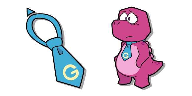 Gameoverse Gobbles and his Tie cursor – Custom Cursor