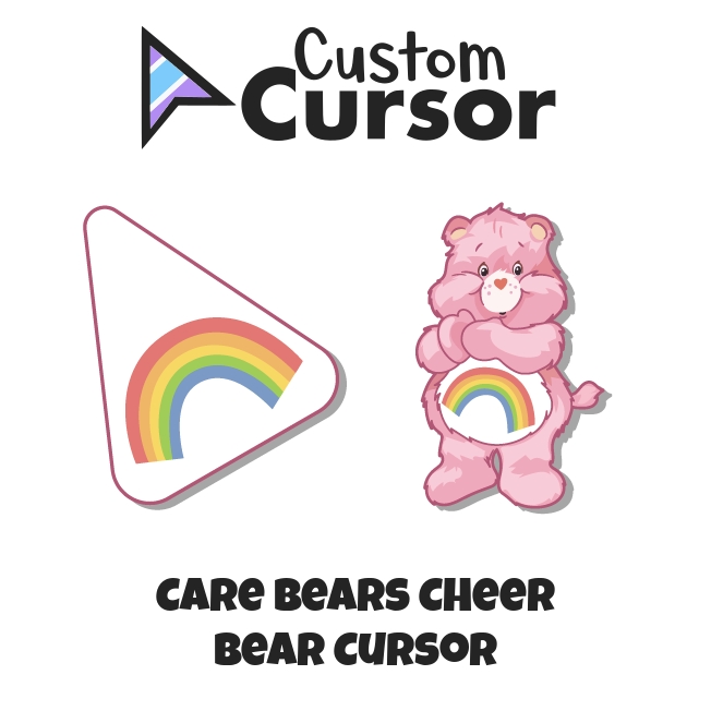 Care Bears Cheer Bear cursor – Custom Cursor