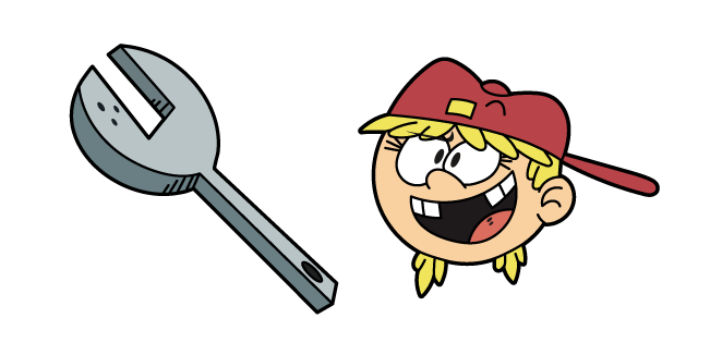 The Loud House Lana Loud and a Wrench cursor – Custom Cursor