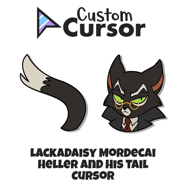 Lackadaisy Mordecai Heller and his Tail cursor – Custom Cursor