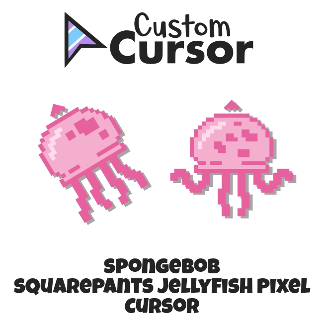 Bob Esponja Medusas Píxel cursor – Custom Cursor