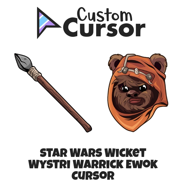 Star Wars Wicket Wystri Warrick Ewok cursor – Custom Cursor
