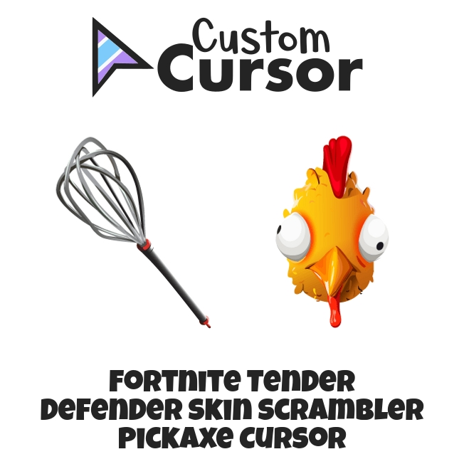 Fortnite Tender Defender Skin and Scrambler Pickaxe cursor – Custom Cursor
