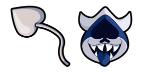 Deltarune Lancer cursor – Custom Cursor browser extension