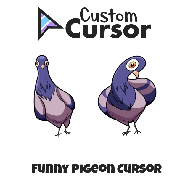 Funny Pigeon cursor – Custom Cursor