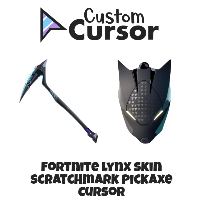 Fortnite Lynx Skin Scratchmark Pickaxe cursor – Custom Cursor